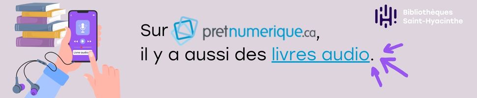 Accueil - Bibliothèques Saint-Hyacinthe (Pretnumerique.ca)